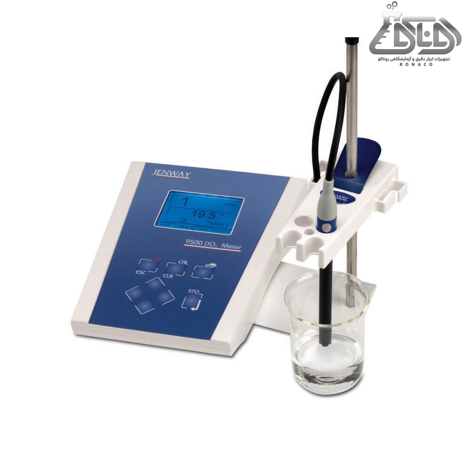 خرید و قیمت دستگاه سنجش اکسیژن محلول JENWAY (حنوی)
